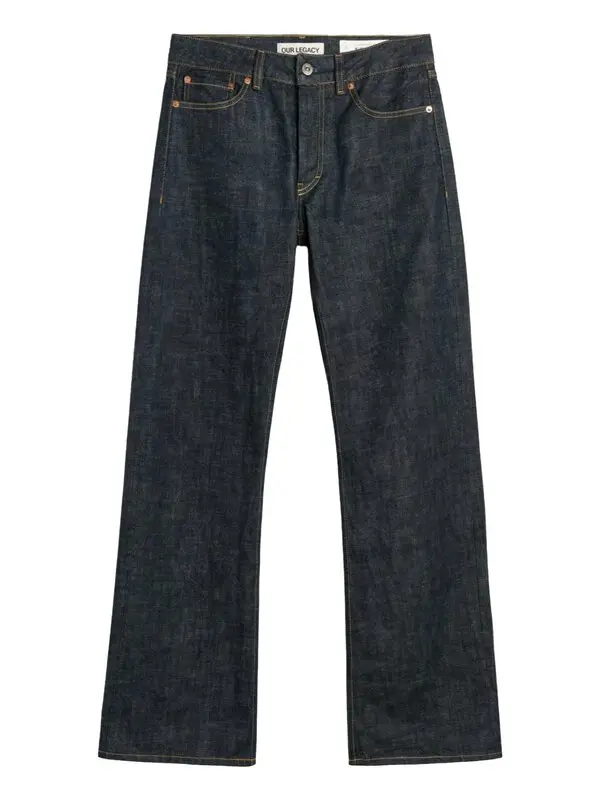 Our Legacy Belt-loop Jeans - Blue