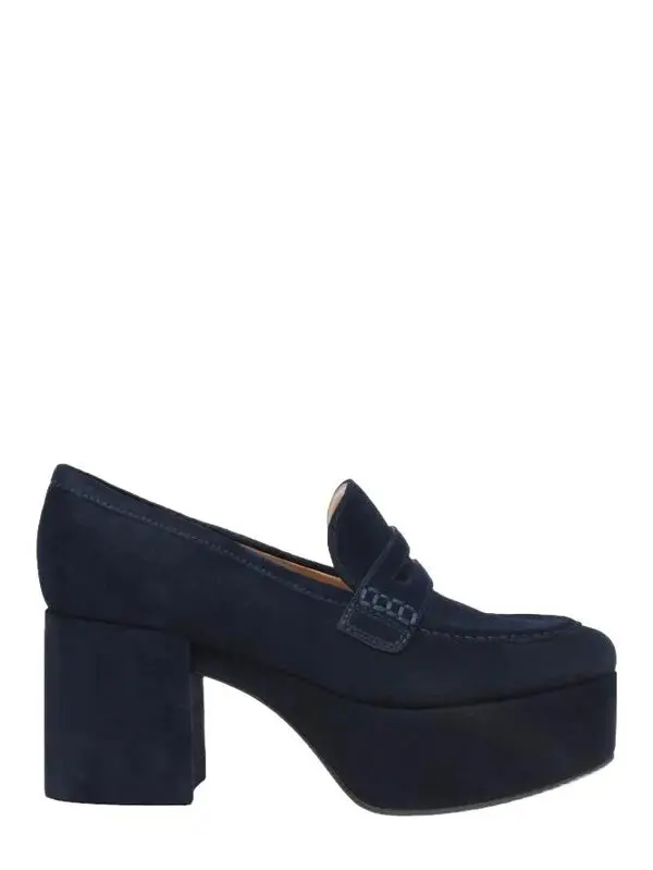 GIANVITO ROSSI Jenna Platform Loafers - Black