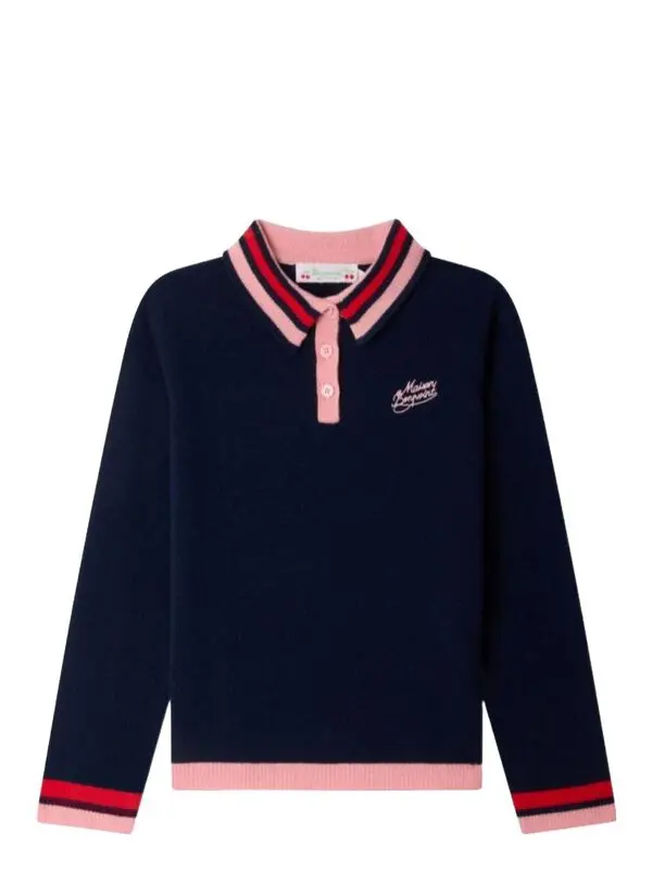 Bonpoint Malia-pullover Mit Kragen - Ocean