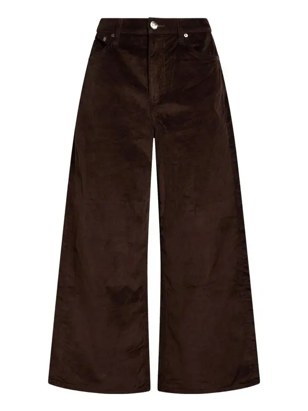 Rag & Bone Loose Corduroy Trousers - Brown