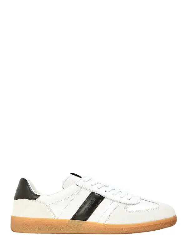 TOM FORD Versatile Low-top Shoes - White/black
