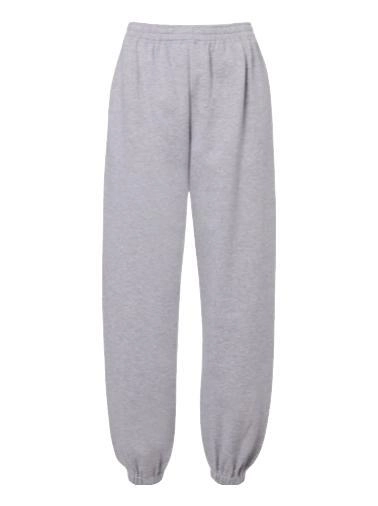 Magda Butrym Cotton-blend Jersey Sweatpants - Gray