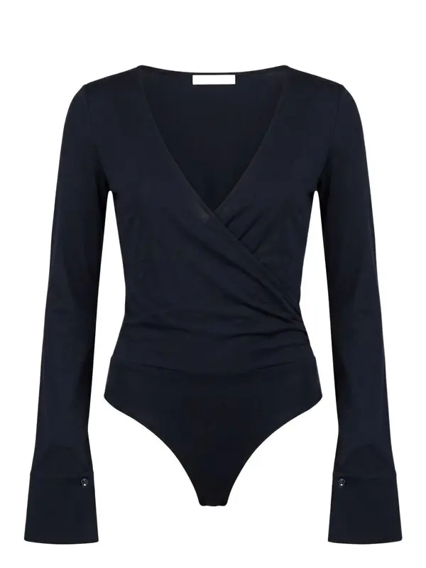 Max Mara Solid-color Lightweight Wool Knit Top - Blue