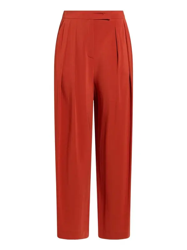 Max Mara Straight-leg Trousers - Red