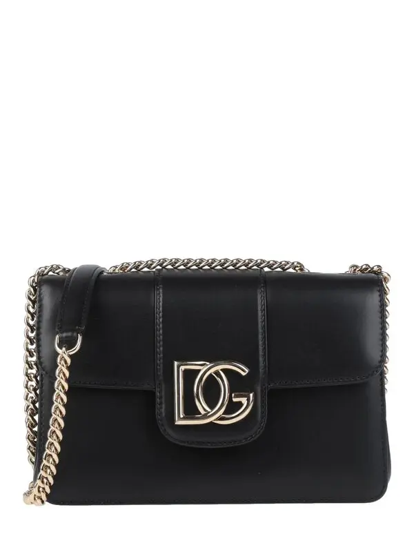 Dolce & Gabbana Medium-sized Leather Bag - Black