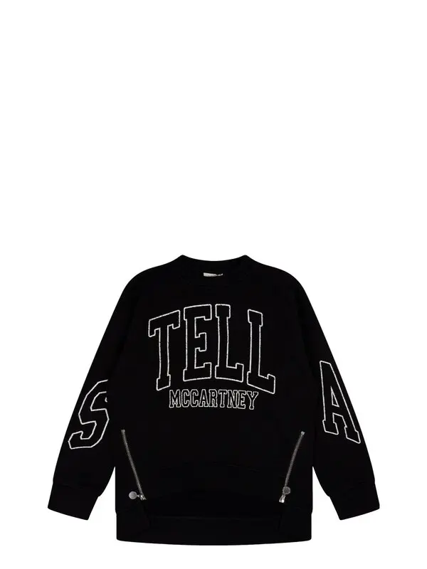 Stella McCartney Simple Logo Hoodie - Black