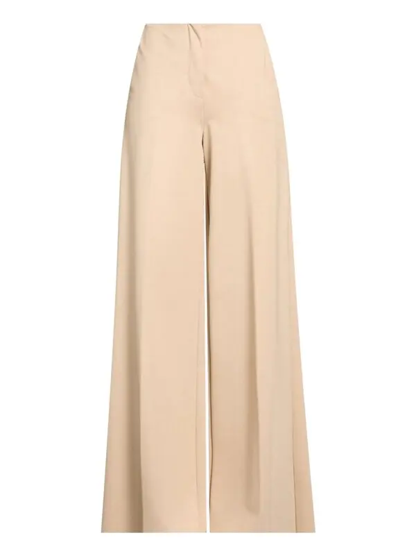 Max Mara Solidcolor Stretch Wideleg Trousers - No