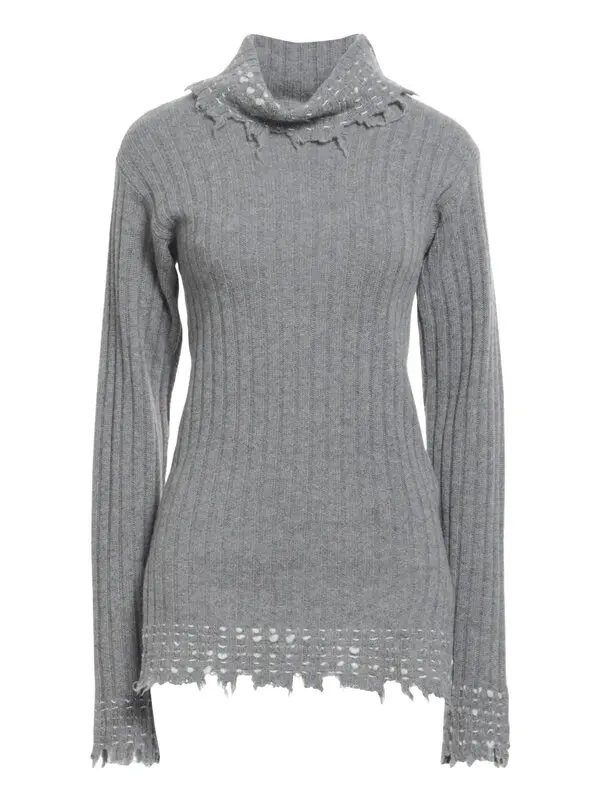 Marni Minimalist Wool Knitwear - Grey