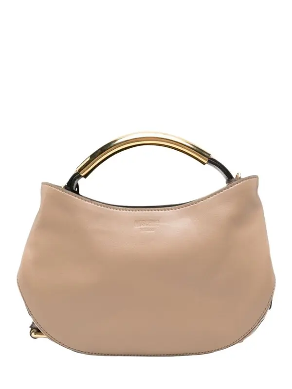 Moschino Metal-handle Tote Bag - Brown