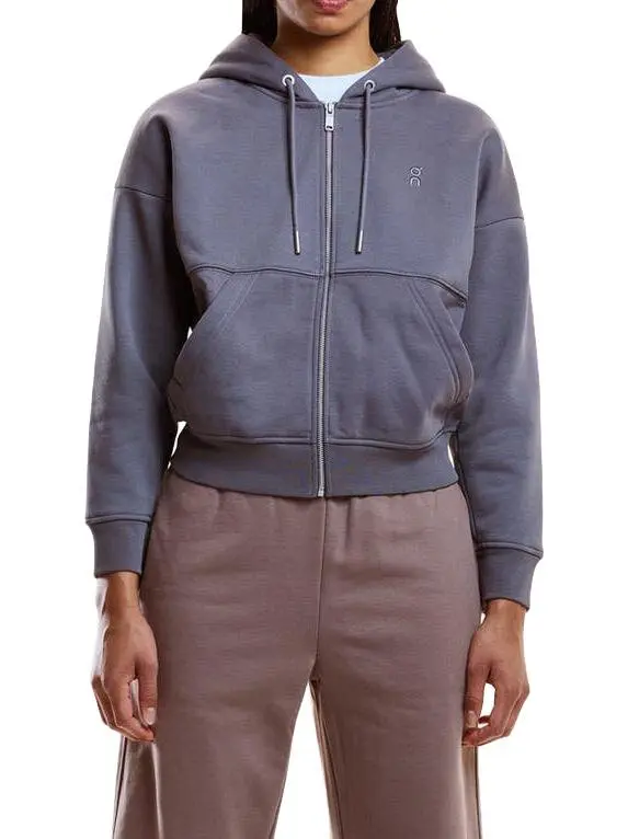 On Club Collective Full Zip Hoodie - Ember