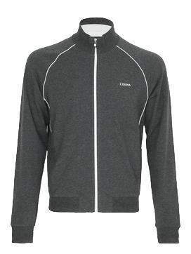 Zegna Logo Casual Jacket - Black