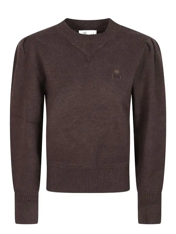Isabel Marant Étoile Logo-embroidered Crewneck Jumper - Black
