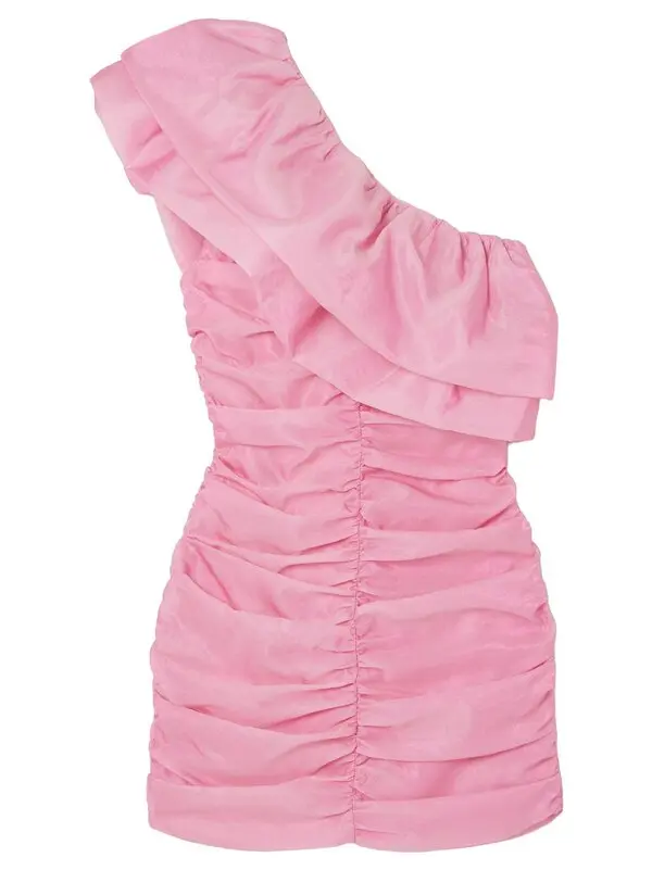 ROTATE BY BIRGER CHRISTENSEN Pink Organza Dress - No