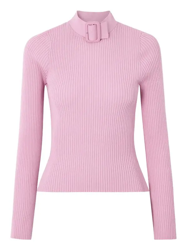 COURREGES Slim Knit Top - No