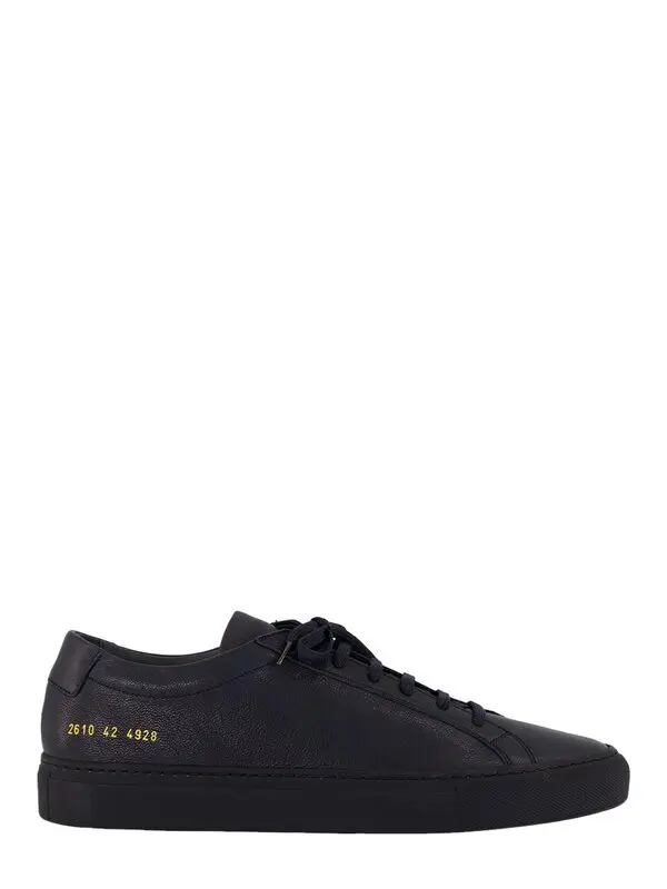 COMMON PROJECTS Achilles Premium Sneakers - Navy