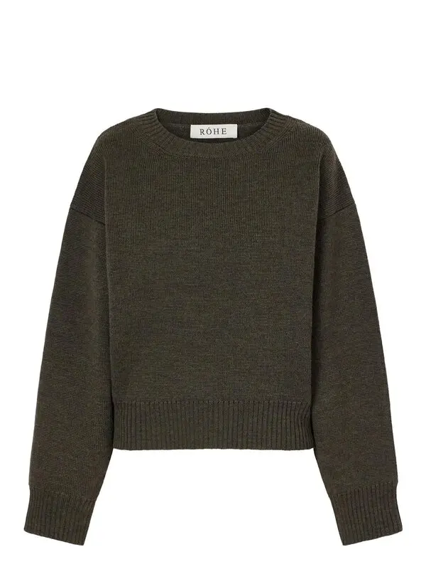 RÓHE Wool Sweater - Green