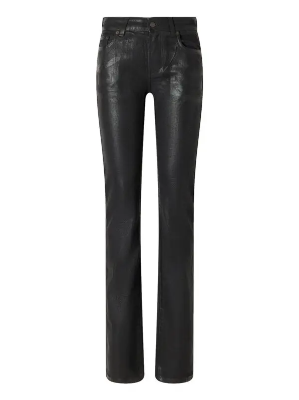 Acne Studios High-rise Skinny Jeans - Black