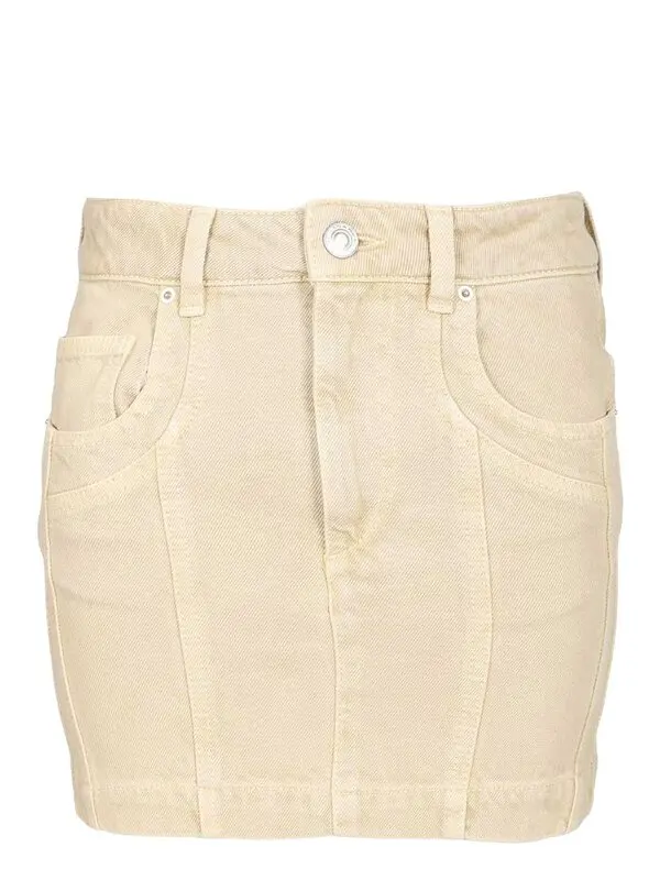 Isabel Marant Étoile Marant Juana Short Skirt - Cream