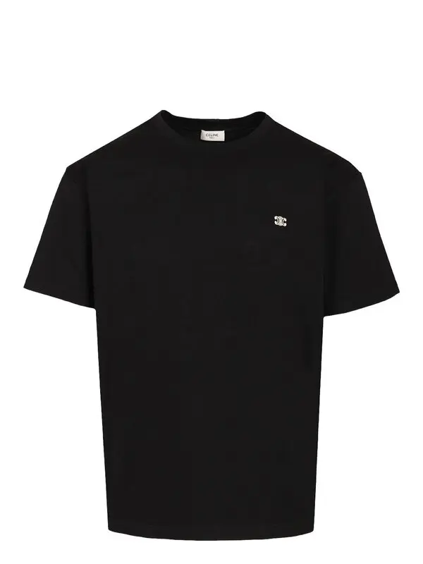 Celine Triomphe T-shirt - Black
