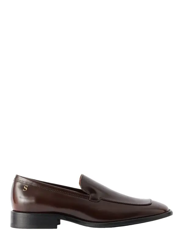 Acne Studios Leather Loafers - Brown