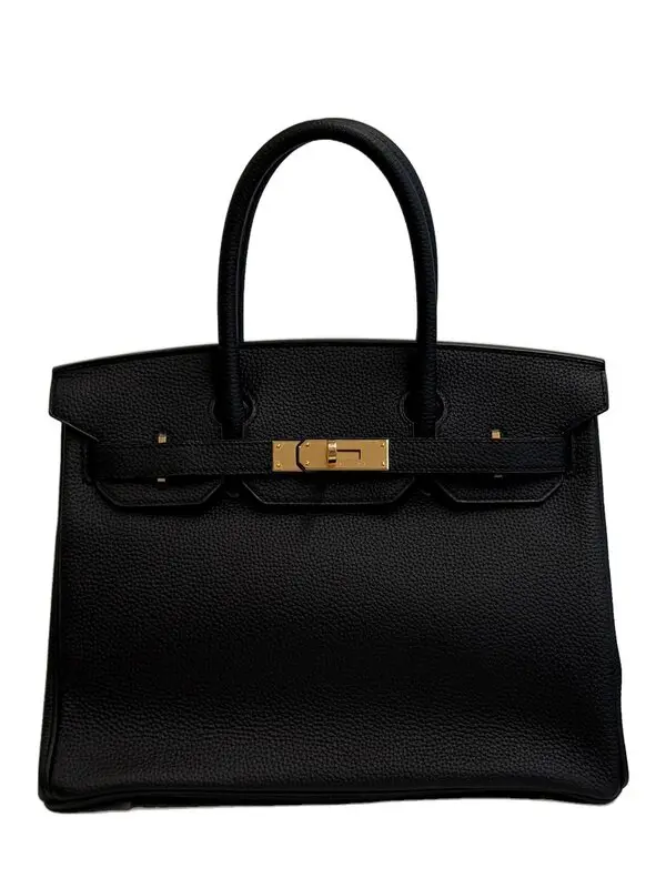 Hermès Birkin Togo Rose Gold Hardware - Black
