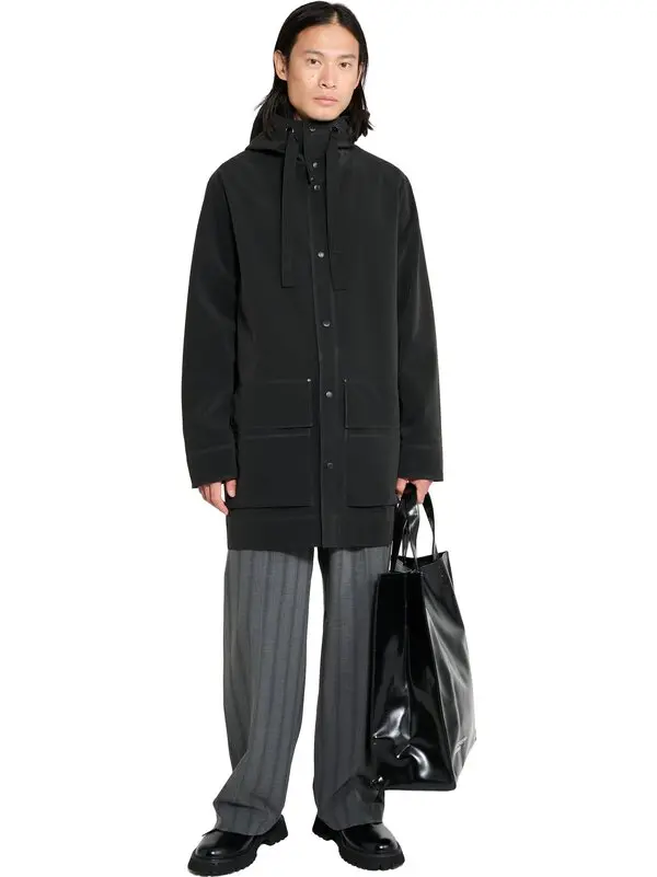 Stutterheim Stockholm 15 Raincoat - Black