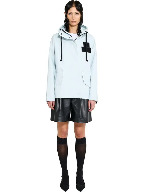 Stutterheim Faversham Matte Raincoat - Frost Grey