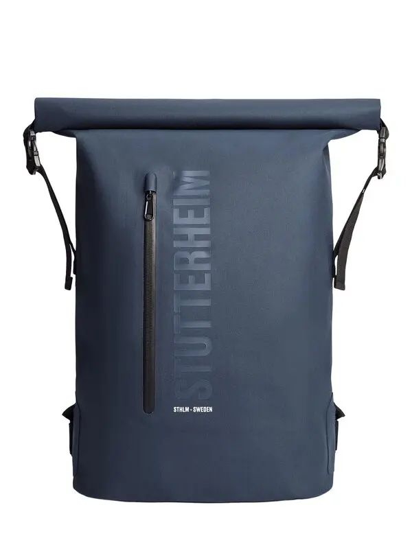 Stutterheim Rain Rolltop 25l Backpack - Navy