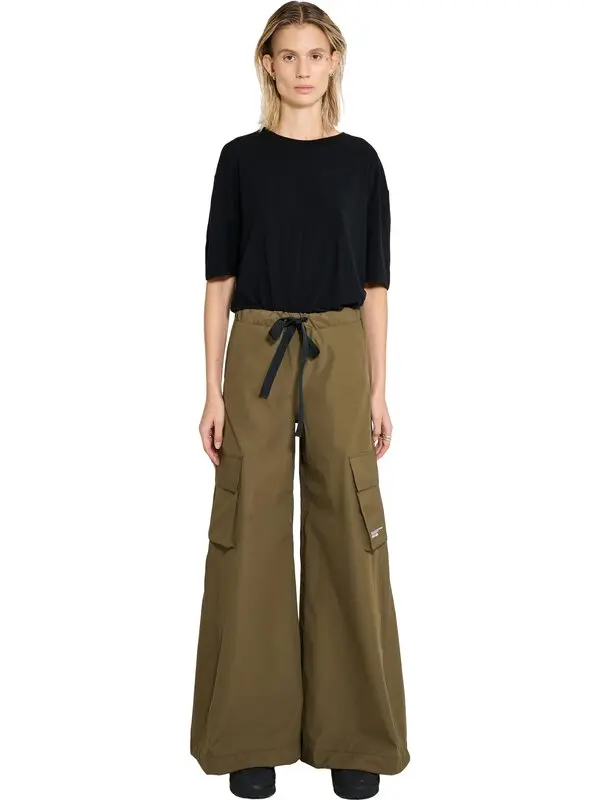 Stutterheim Karla Pocket Lightweight Trousers - Green