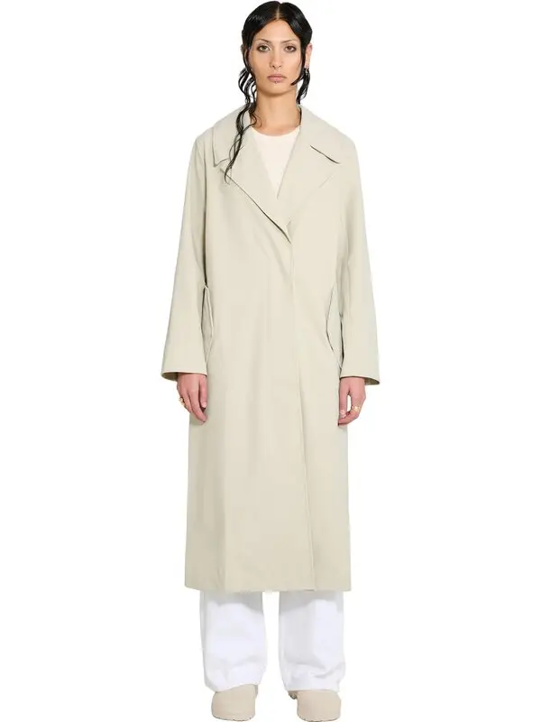 Stutterheim Wayfair Trench Coat - Pelican