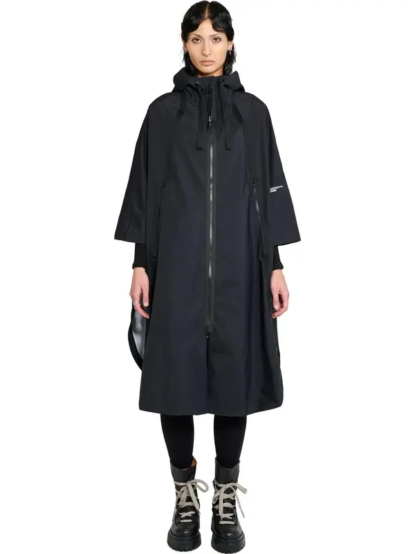 Stutterheim Concert Tape Poncho - Black