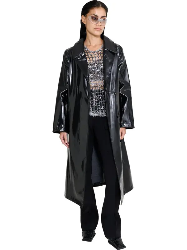 Stutterheim Wayfair Opal Trench Coat - Black