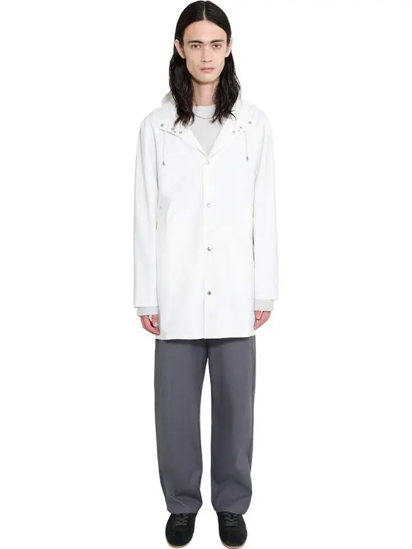 Stutterheim Stockholm Lightweight Raincoat - White