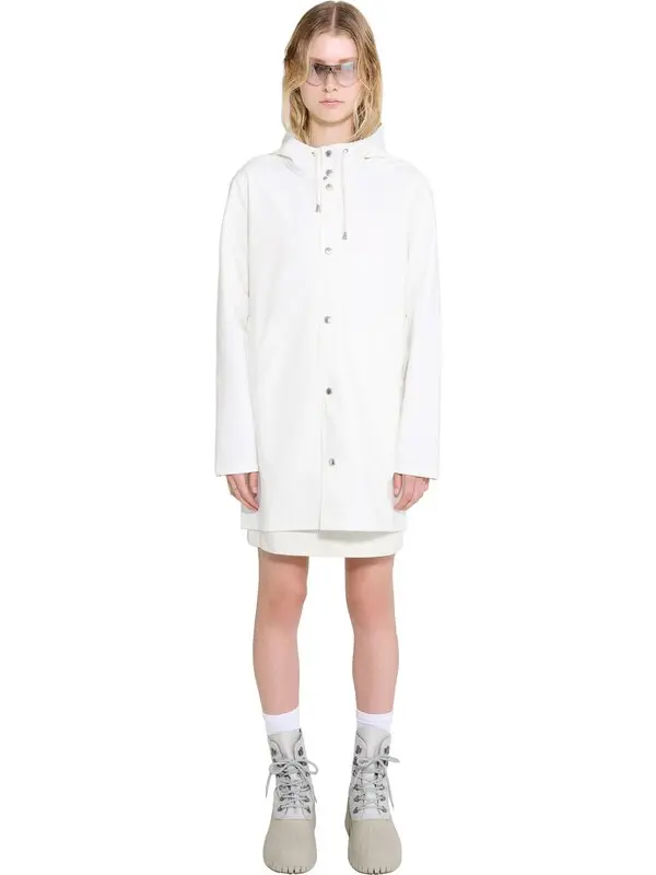 Stutterheim Stockholm Lightweight Raincoat - White