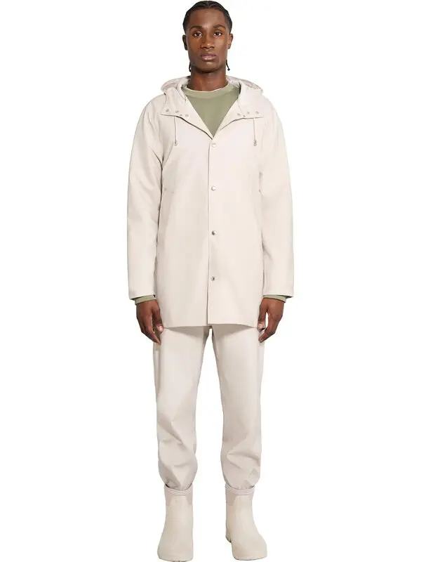 Stutterheim Stockholm Lightweight Raincoat - Light Sand