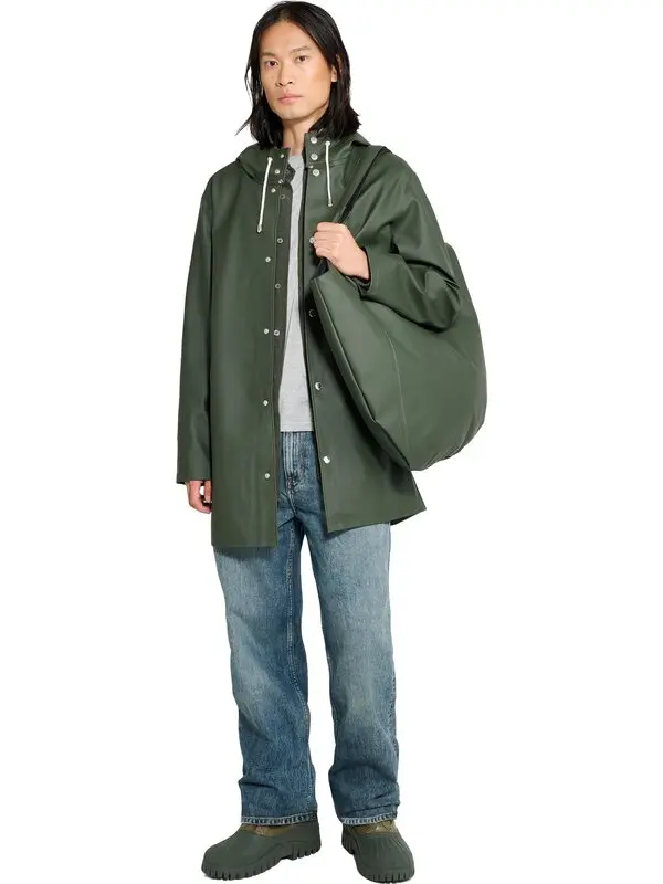 Stutterheim Stockholm Original Raincoat - Green