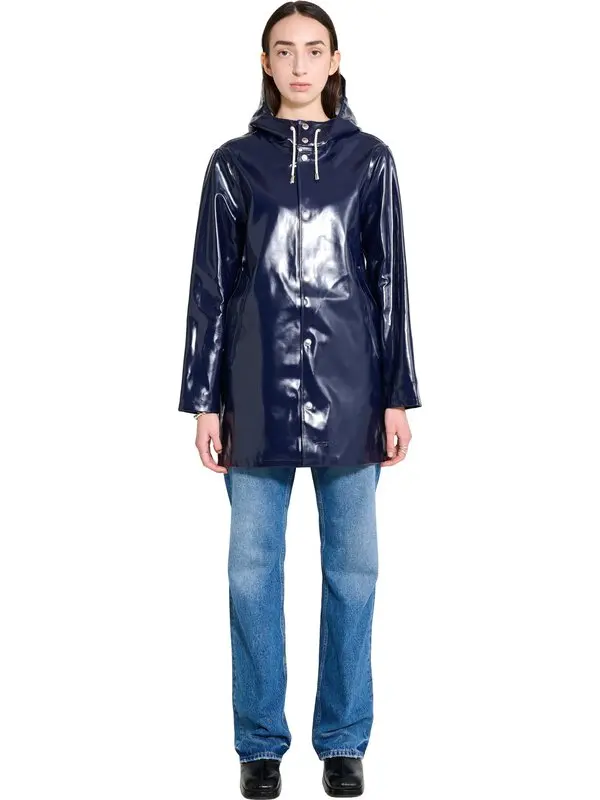 Stutterheim Stockholm Opal Raincoat - Navy