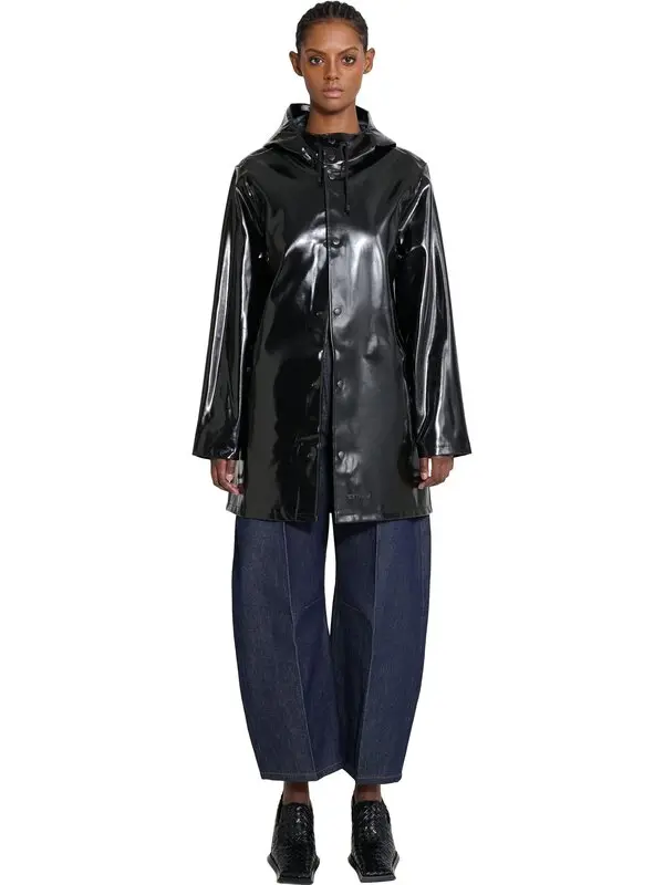 Stutterheim Stockholm Opal Raincoat - Black