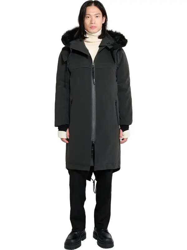 Stutterheim Kalix Matte Parka - Black