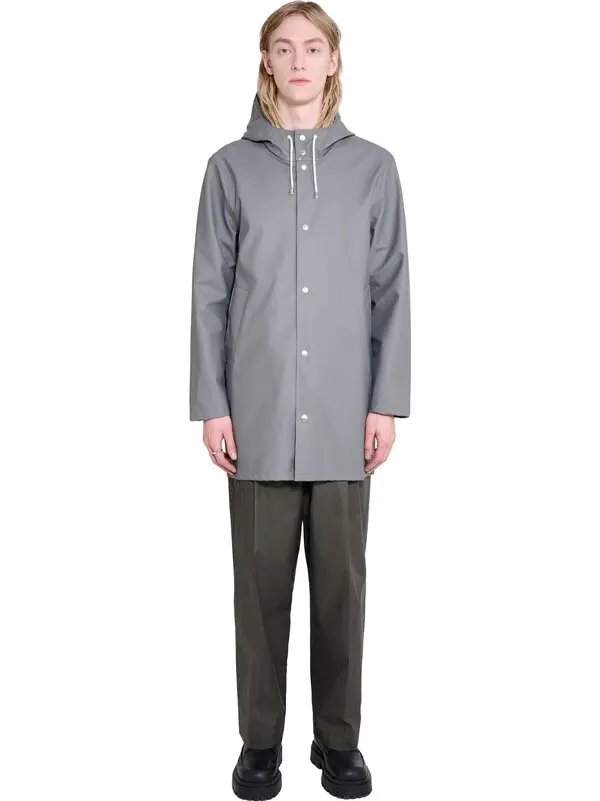 Stutterheim Stockholm Lightweight Raincoat - Grey