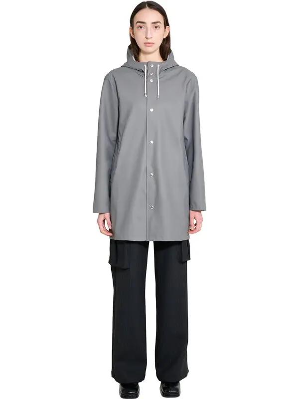 Stutterheim Stockholm Lightweight Raincoat - Grey