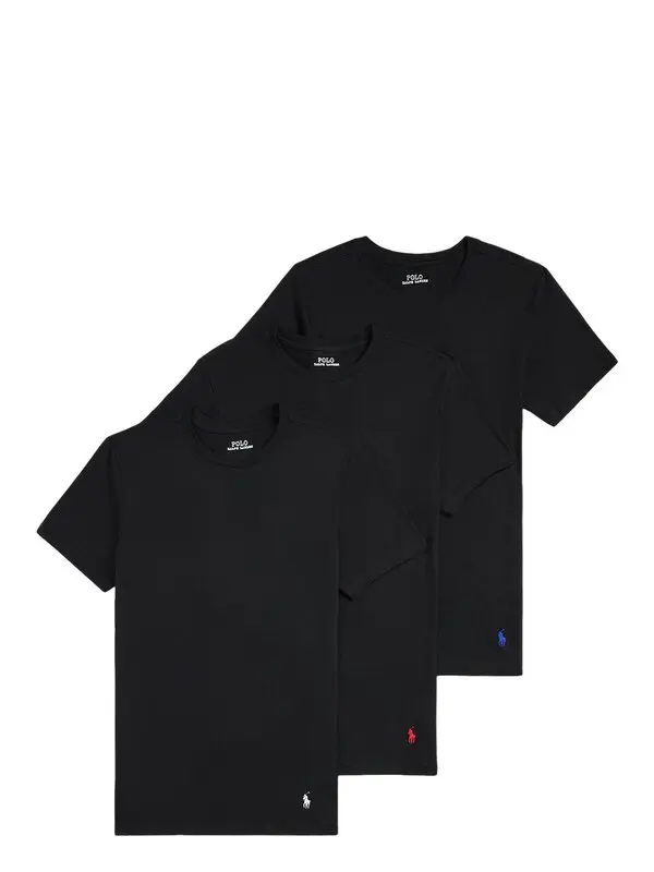Ralph Lauren Slim Fit Wicking Crew 3-pack - Multi