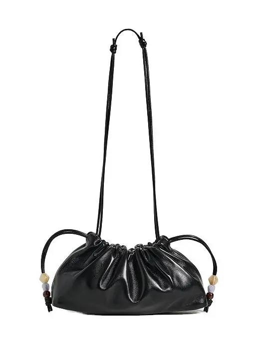 REFORMATION Solene Small Shoulder Bag - Black