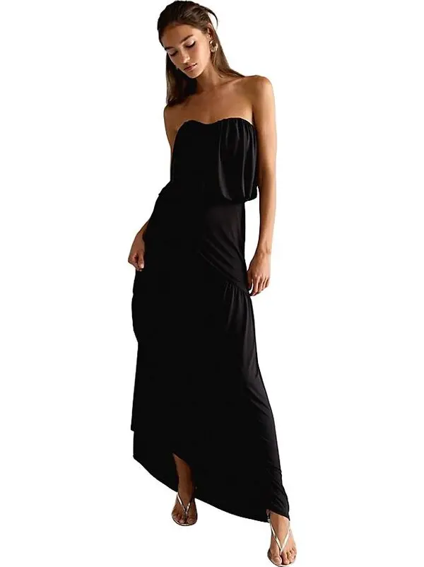 THIRD FORM Withheld Strapless Maxi Dress - Lowlight