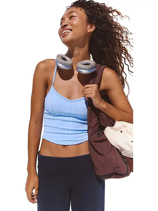 Free People Flashline Cami - Peri Blue