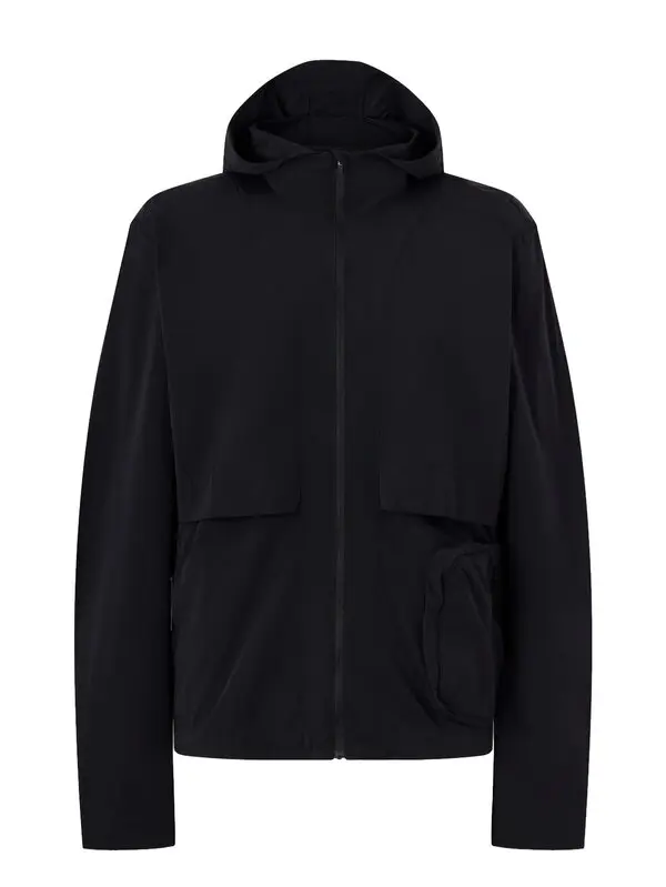 Literary Sport Ashbery Shell Running Jacket - Black