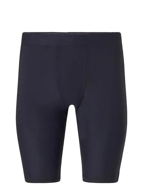 Literary Sport Pablo Slim-fit Stretch-jersey Running Shorts - Black
