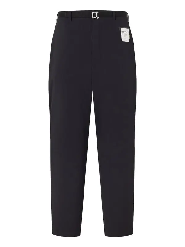 Satisfy Straight-leg Belted Ambientwarp™ Cordura® Running Trousers - Black