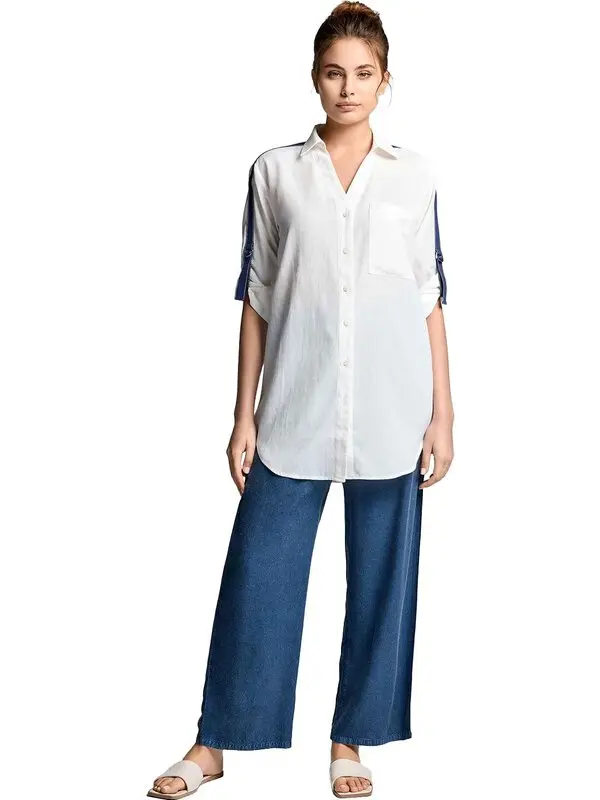 ICONIQUE Camicia Noelle - White
