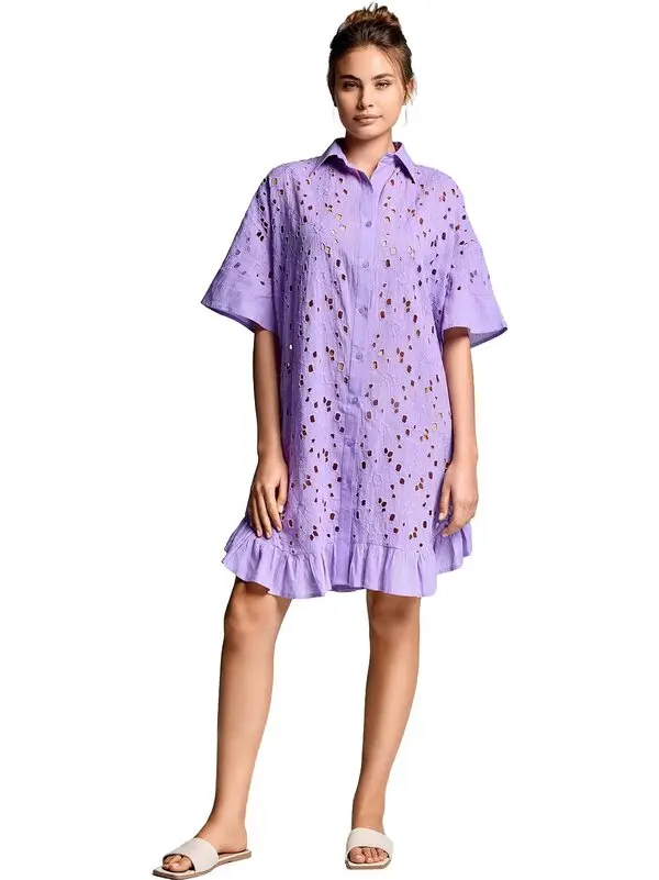 ICONIQUE Vestito Camicia Emily - Pink